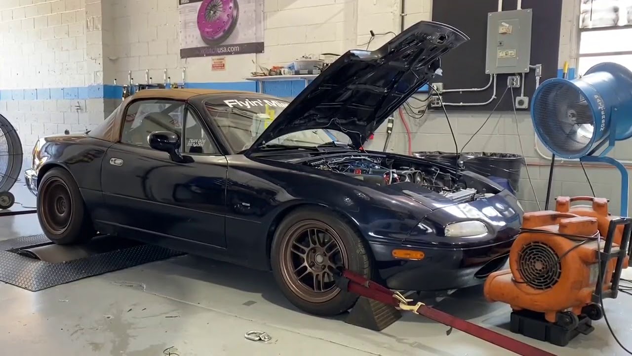 1996 Miata - BP/BP4w TWM 45mm ITB DynoJet - YouTube