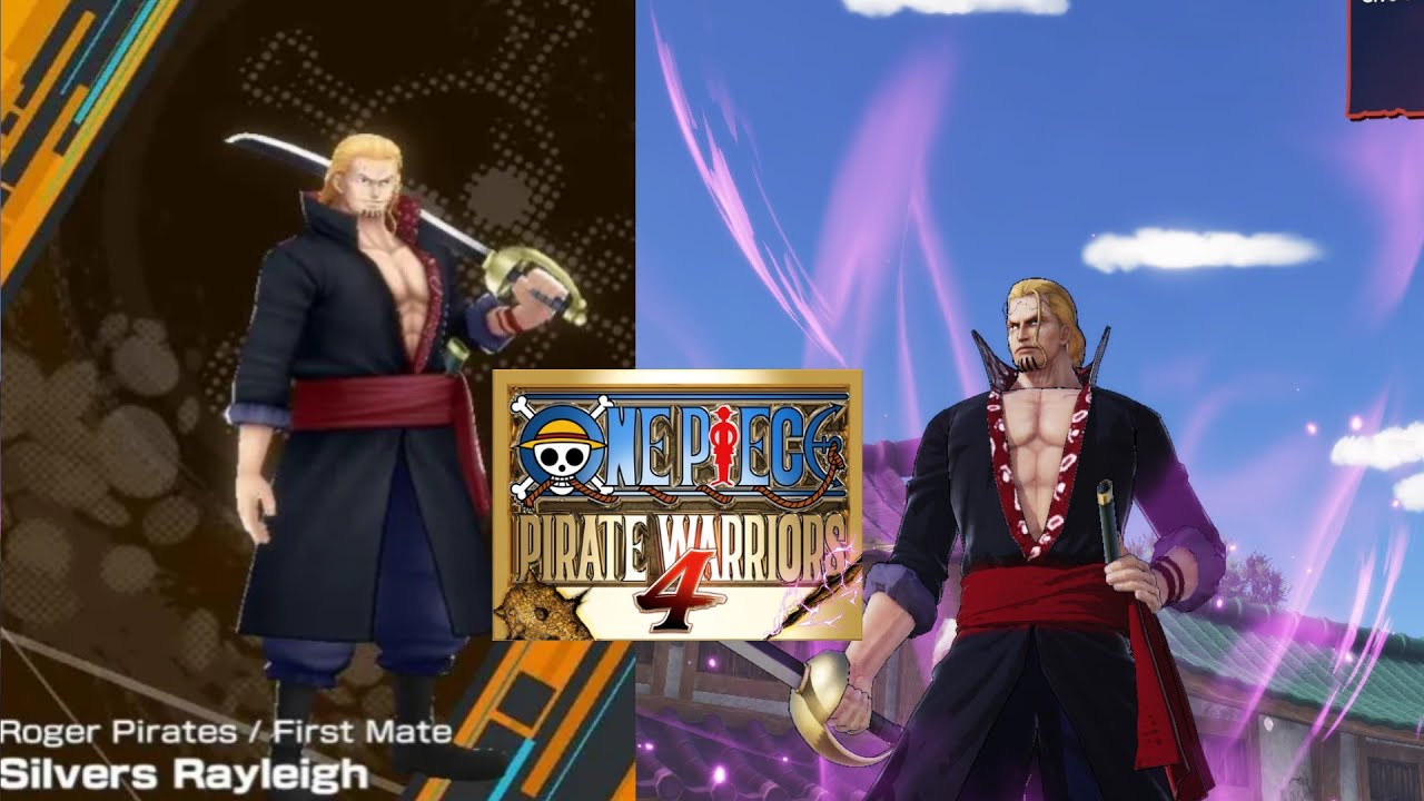 ONE PIECE PIRATE WARRIORS 4 RAYLEIGH BOUNTY RUSH SKIN (MOD) - YouTube