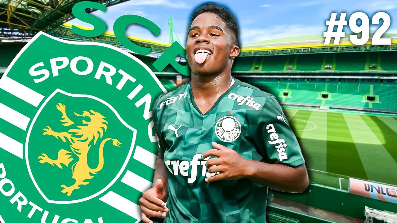 ENDRICK NO COMBOIO DO MERCADO | SPORTING CP | EP.92 | FOOTBALL MANAGER ...