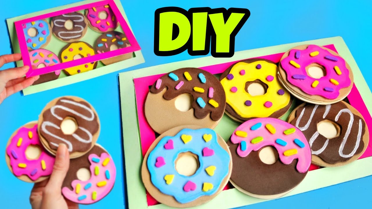 DIY Donuts Cards for Best Friends - YouTube