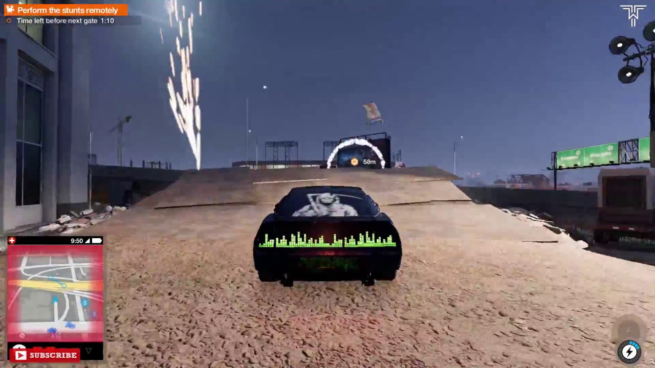 Watch Dogs 2 (CYBER DRIVER CAR) HD PC. - YouTube