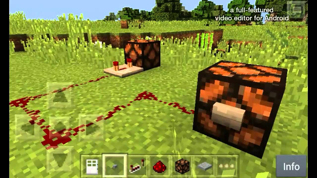 MCPE Mod Showcase: Redstone Mod! - YouTube