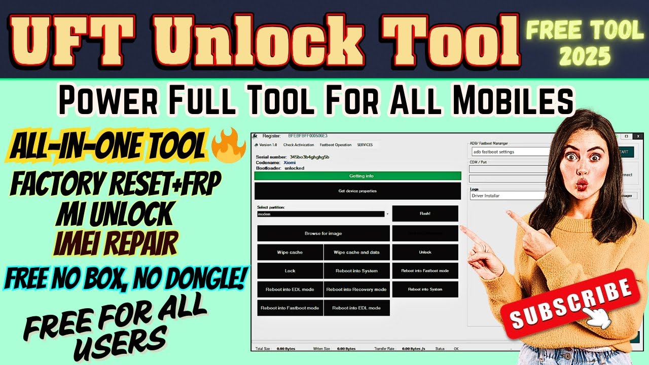 UFT Tool 1.0 | All-in-One Mobile Repair Tool | FRP, Flash, Unlock Free 🔥 - YouTube