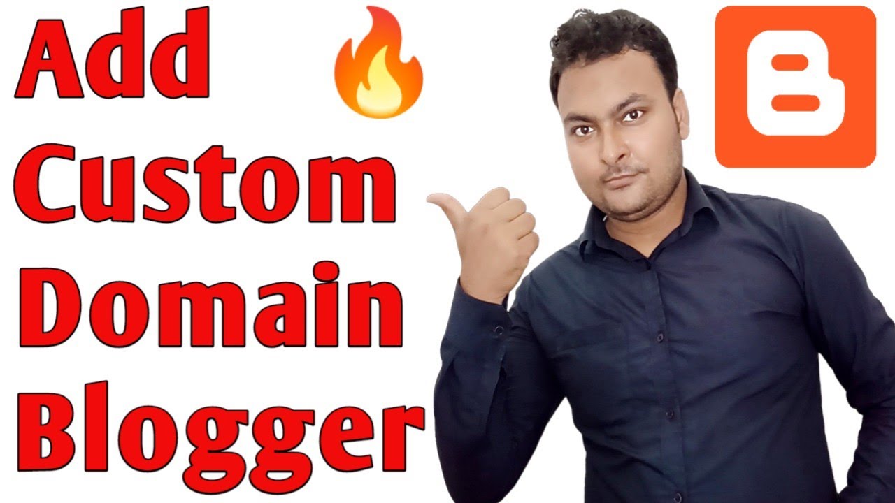 How To Add Custom Domain To Blogger | Blogger Me Custom Domain Kaise Add Kare - YouTube