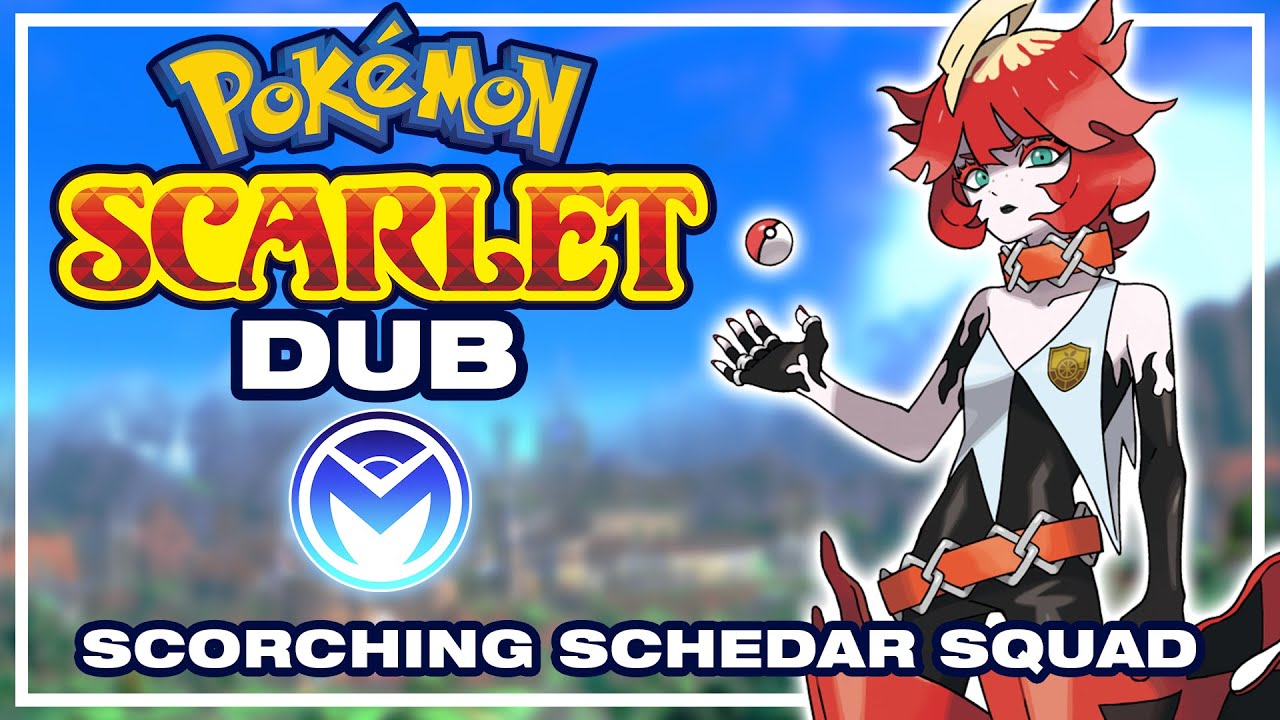 Pokemon Scarlet Dub - Scorching Schedar Squad! - YouTube