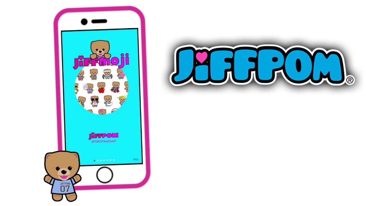 Jiffpom's Jiffmoji - Cutest texts EVER! - YouTube