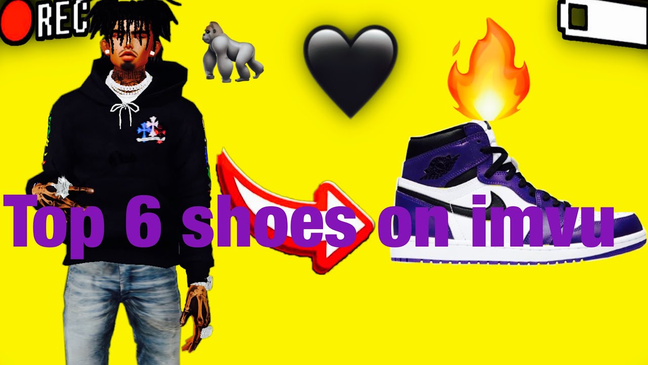 Top six shoes on imvu (2023 edition) - YouTube