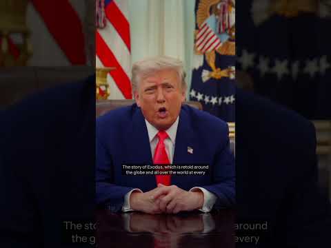 "Donald Trump Extends Passover Wishes to Jewish Families" - YouTube