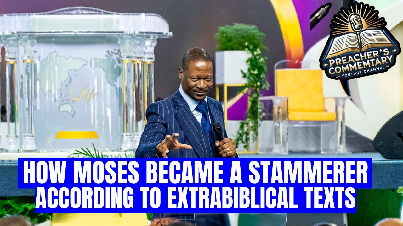 HOW MOSES BECAME A STAMMERER | HE WAS NOT BORN STUTTERING | PROPHET ...