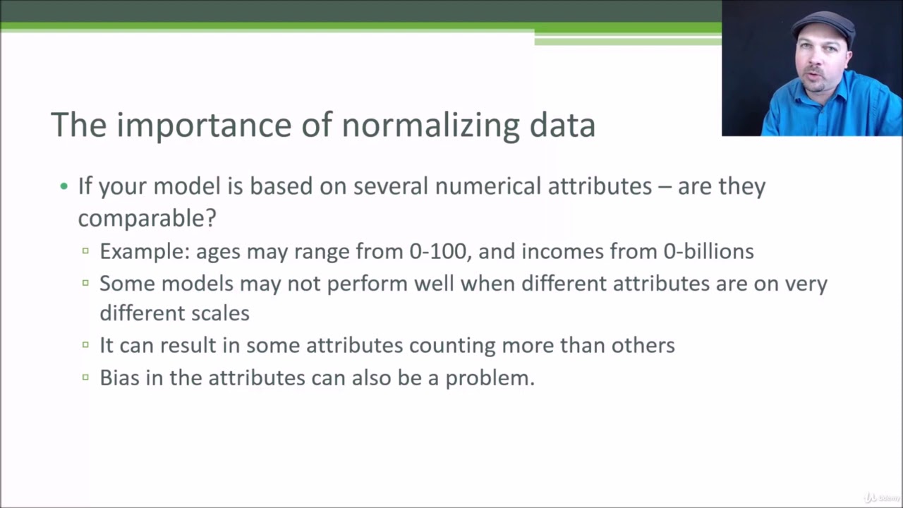 62 Normalizing numerical data - YouTube
