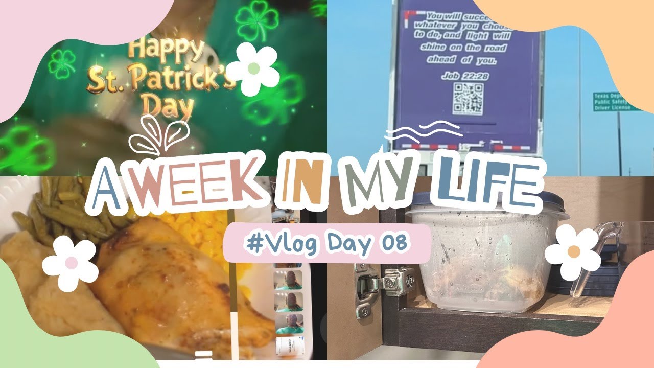 |Vlog Episode 8|Toya's Kitchen Diaries*🍗|saint Patrick's day| #SincerelyUrs #VlogLife - YouTube