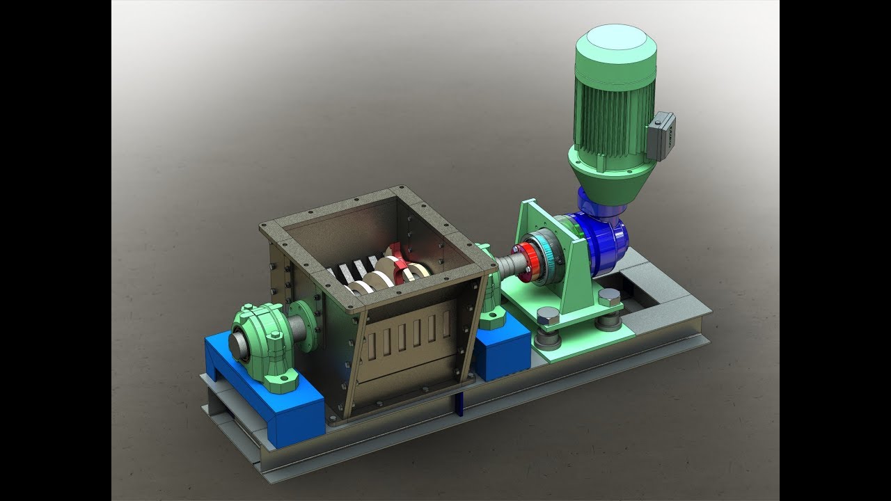 Crusher with 35mm part size || Download free 3D cad models #100086 ...