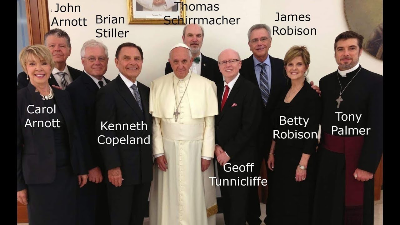 Pope & Kenneth Copeland declare Reformation protest is over! Bishop ...