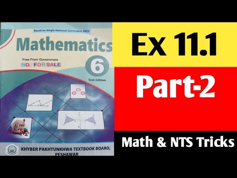 Exercise 11.1 Class 6th Maths new course 2023 kpk and ptb| unit 10 Data ...