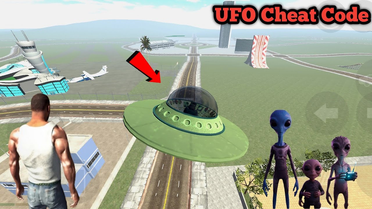New UFO Cheat Code | Indian Bikes Driving 3d | Suriyax Gaming - YouTube