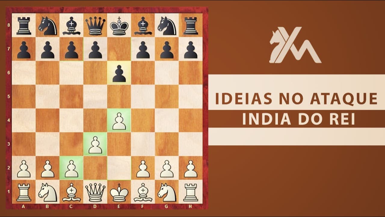 Chess: Aprenda os planos e ideias no ataque Índia do rei. - YouTube