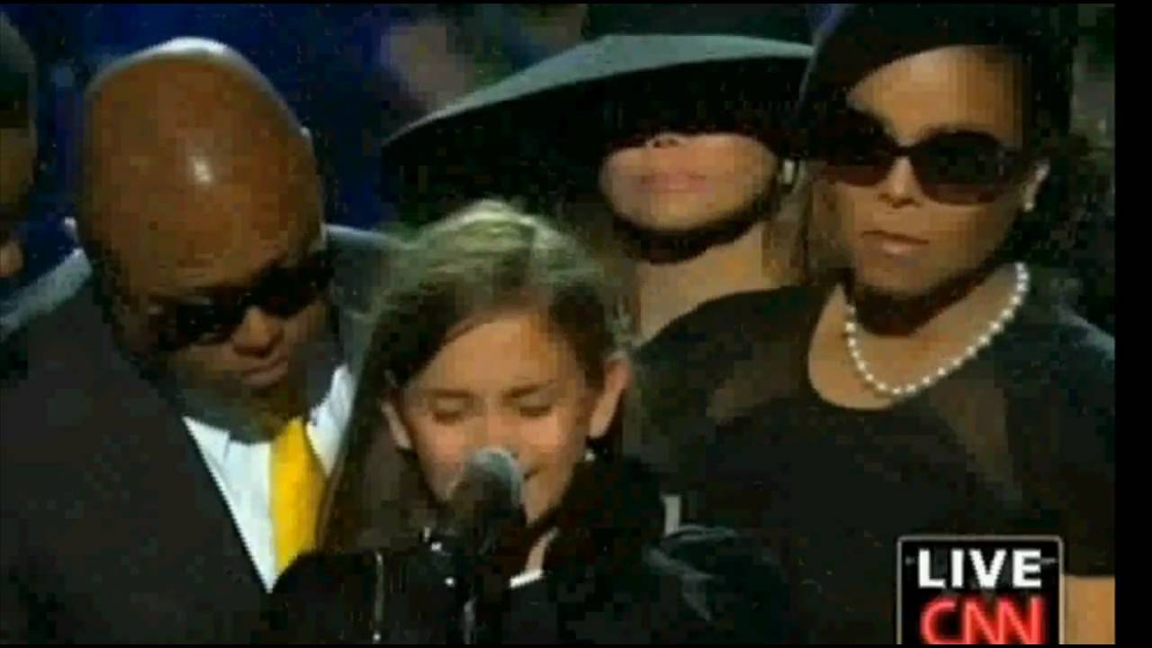 Paris Jackson Speech About Her Dad ~ Micheal Jackson Memorial [Better ...