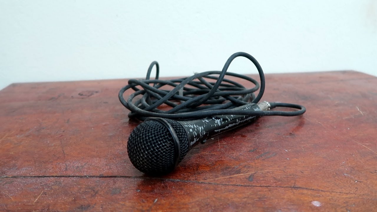 SHUPU Microphone Restoration Project // Serve For His My Wife To Sing ...