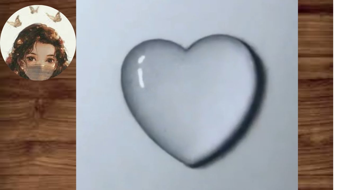 how to pencil sketch heart ️ easy step by step for beginners || easy ...