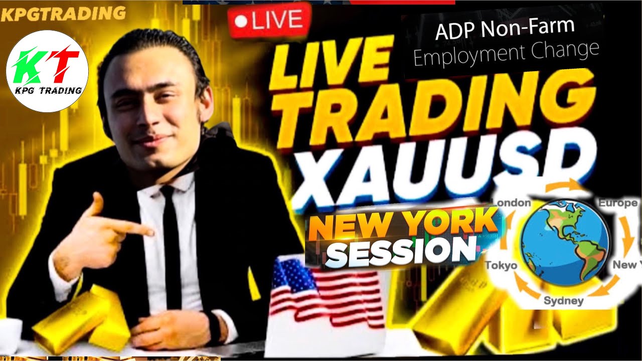 ADP LIVE TRADING XAUUSD #gold #xauusd #forextrading #trending #powell # ...