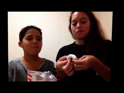 Tag : Desafio do Chubby Bunny com o brother :3