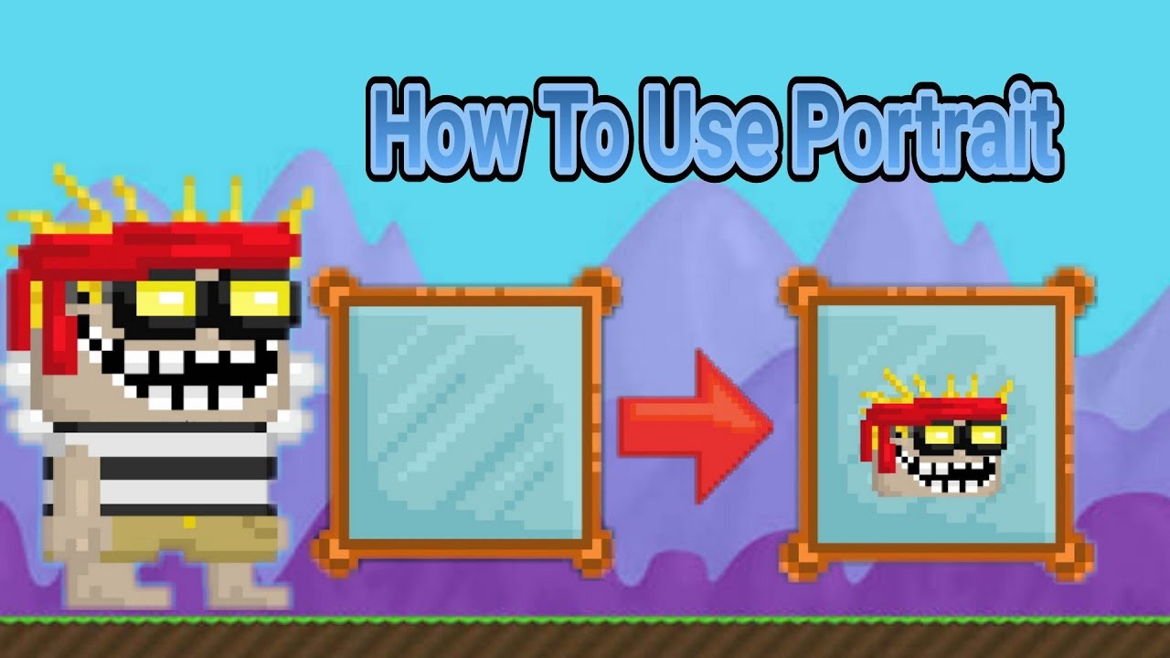 Cara Menggunakan Potrait - GrowTopia Indonesia - YouTube