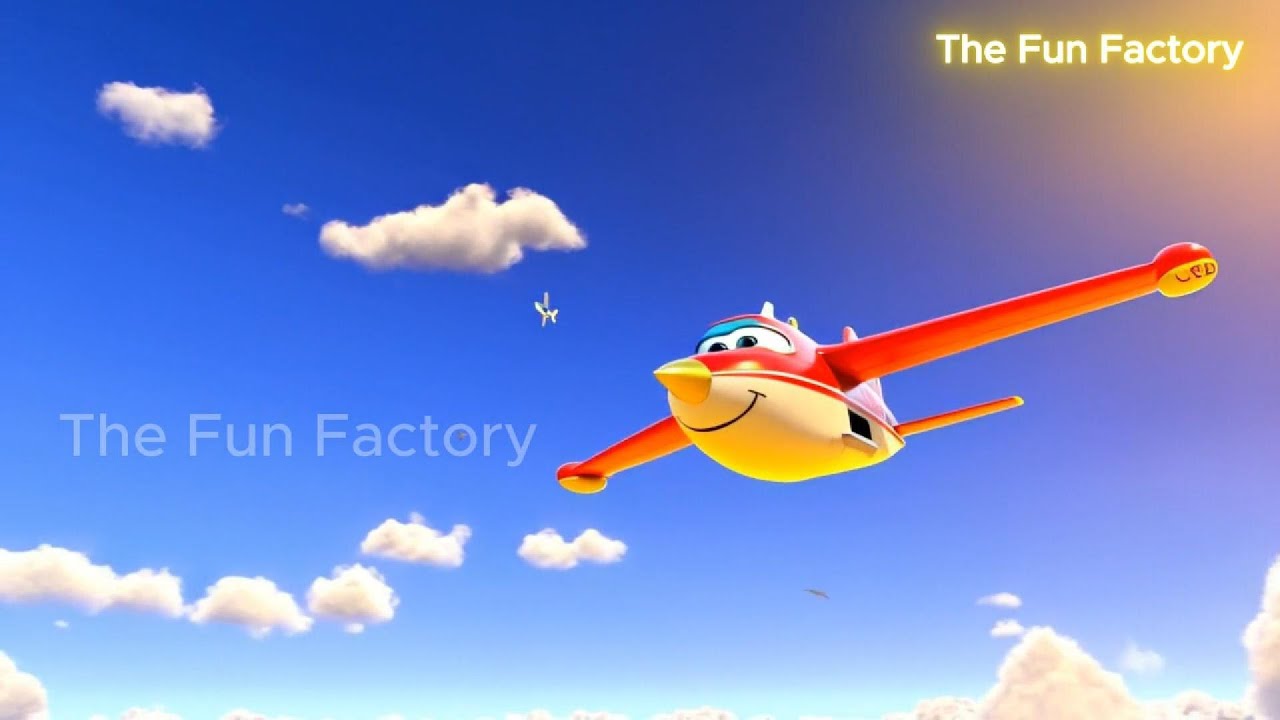 Hai Airplane | Sing Along | Learn Kids Song | Fun Cartoons | The Fun ...