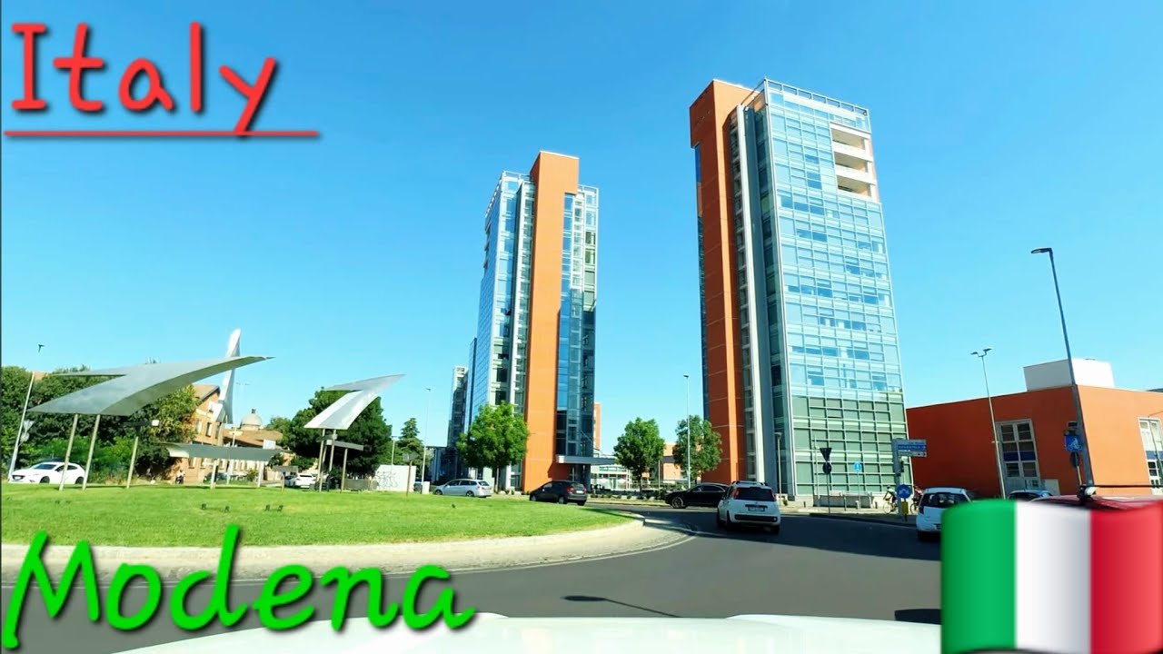 Driving in Modena Italy - YouTube