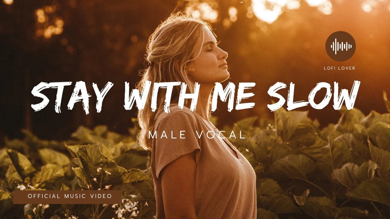 STAY WITH ME SLOW | MALE VOCAL | OFFICIAL MUSIC VIDEO - YouTube