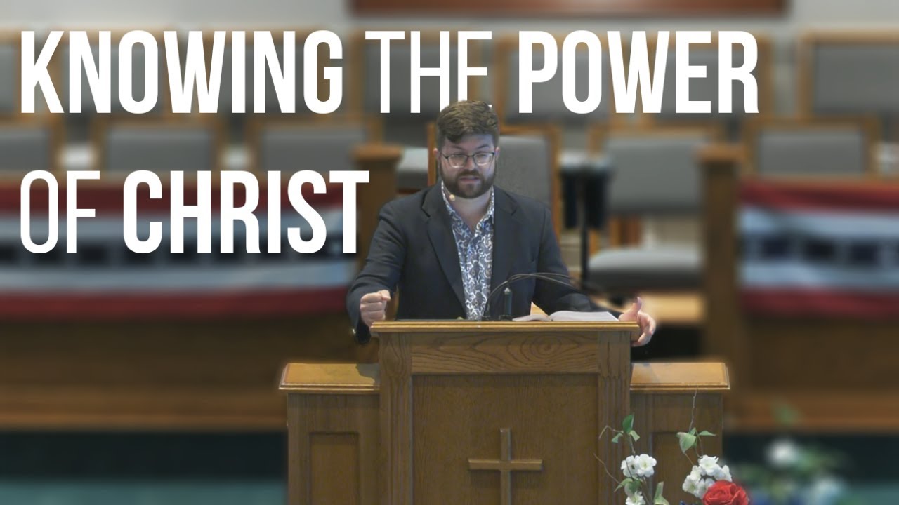 "Knowing the Power of Christ" Mark 1:29-39 - YouTube