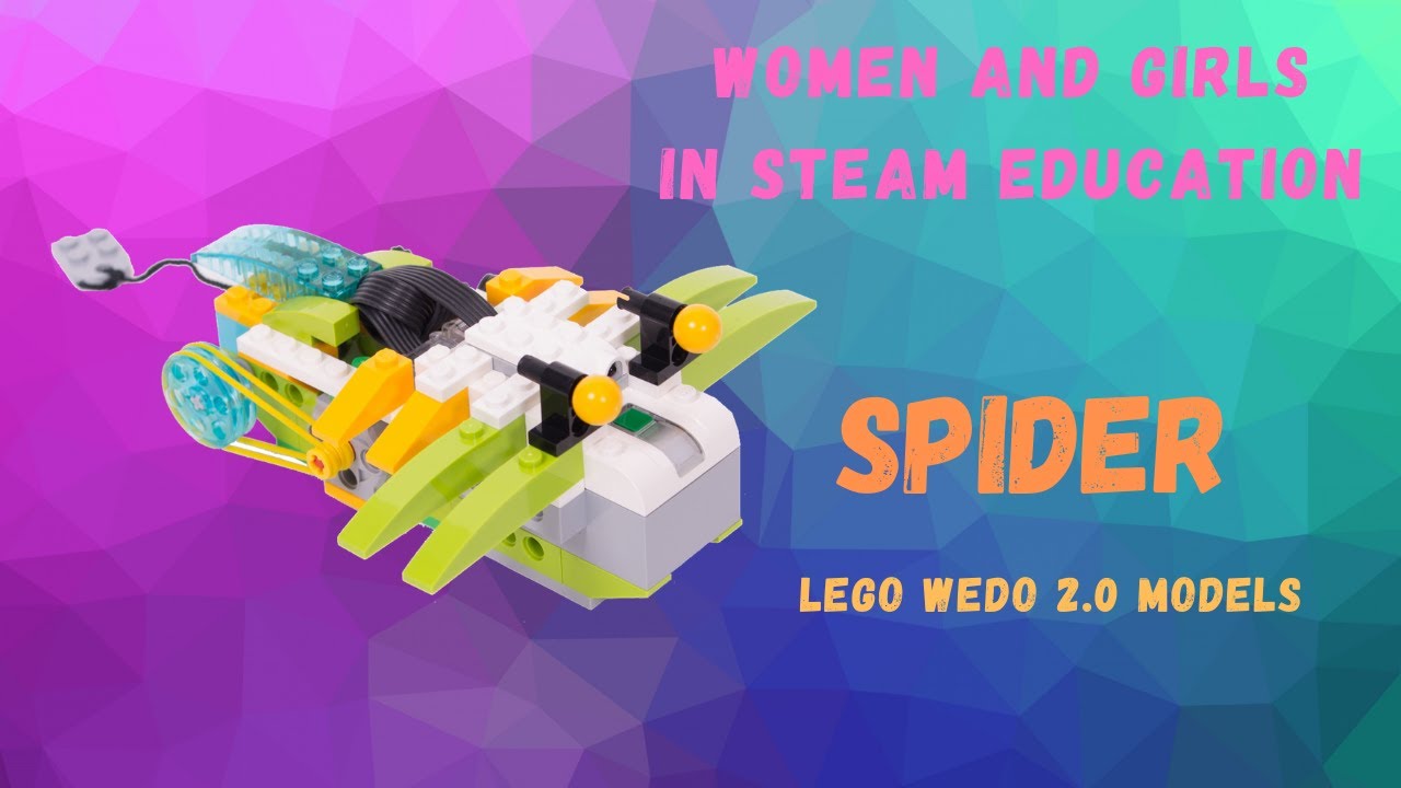 21 - WeDo 2.0 - SPIDER - step by step instruction - YouTube