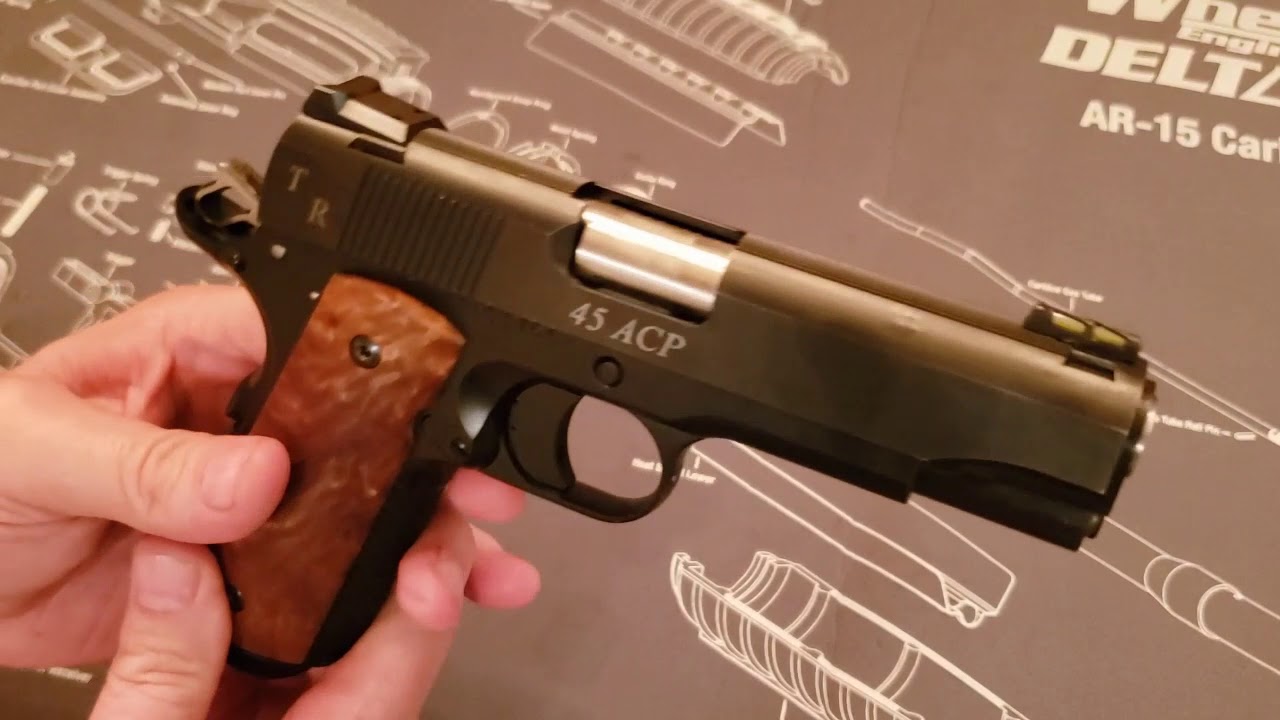 1911 Stealth Arms LW Commander - YouTube