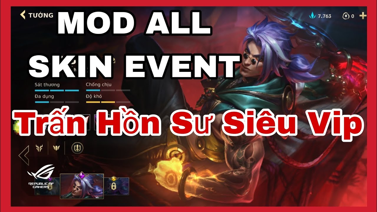 Mod All Skin Sự Kiện Trấn Hồn Sư Tốc Chiến Ngày 12 Tháng 9 | Android vs ...