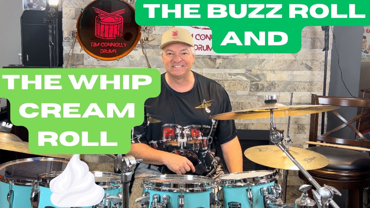 Developing your buzz roll from the ground up and the Whip Cream roll ...