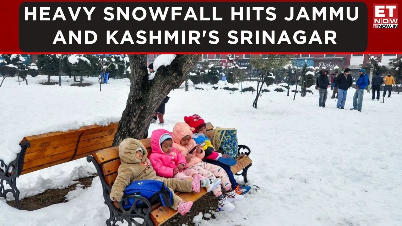 J&K: Srinagar Turns into a Winter Wonderland as City Receives Fresh ...