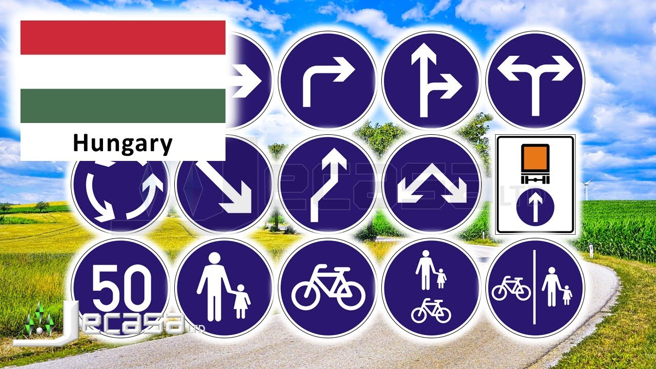 Mandatory Traffic-Road Signs in Hungary (Budapest, Debrecen, Szeged ...