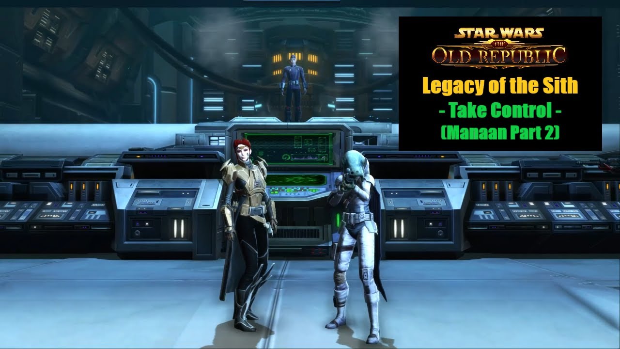 SWTOR: Legacy of the Sith | Take Control (Manaan Part 2) - Jedi Knight ...