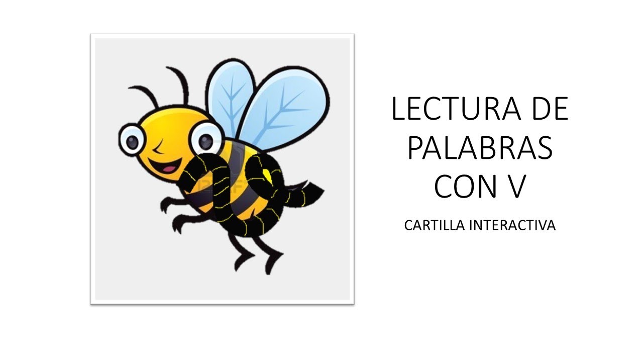 14-LECTURA DE PALABRAS CON V - YouTube