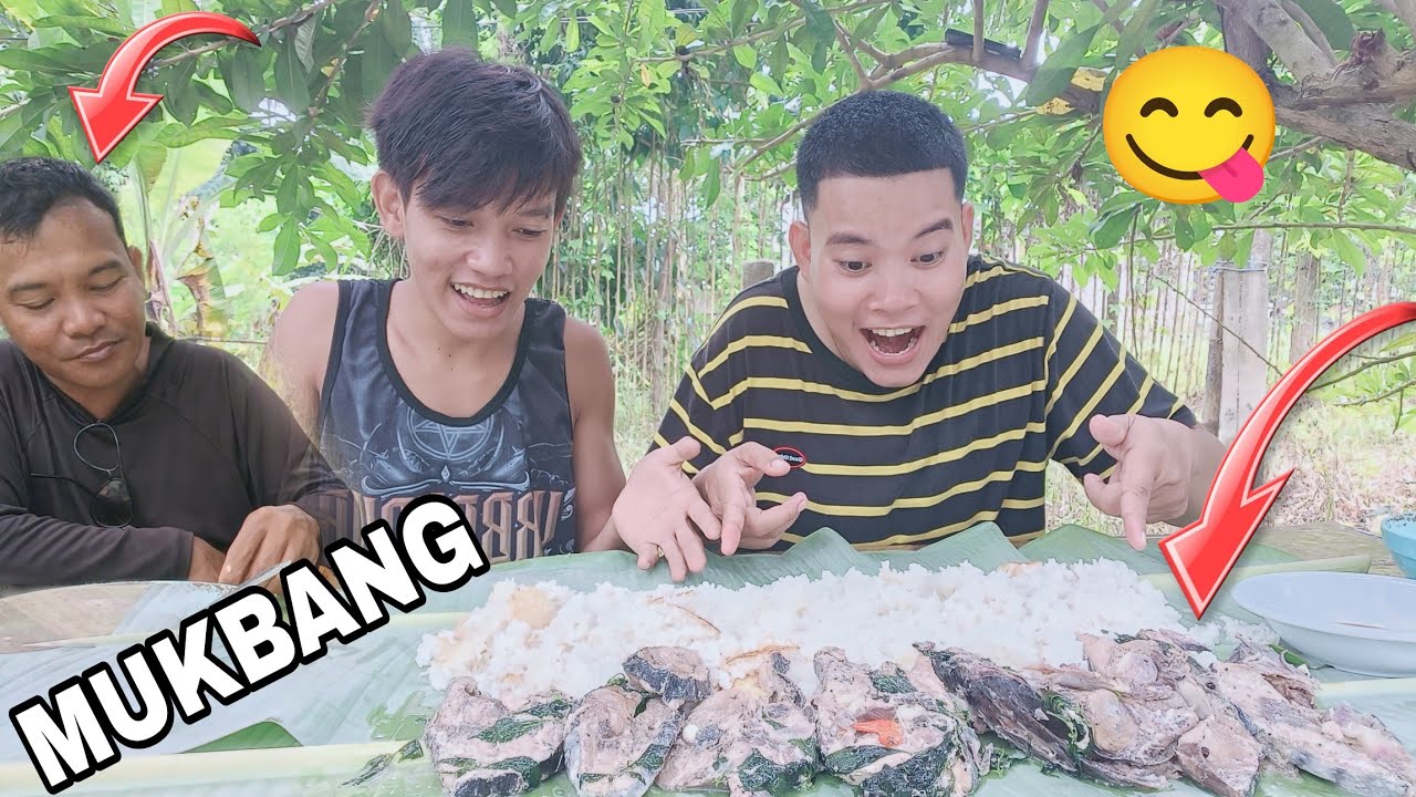 MUKBANG WITH MY BROTHER AND PAMANGKIN😋 ️ - YouTube