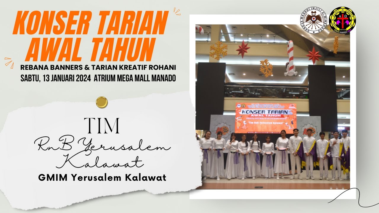 Tim RNB YERUSALEM KALAWAT (GMIM Yerusalem Kalawat) - KONSER TARIAN AWAL ...