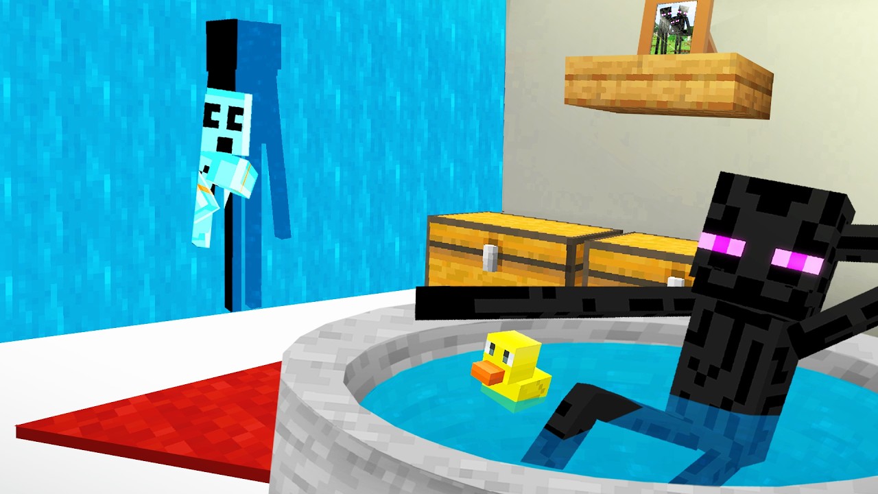 I found Secret Mob Bases in Minecraft - YouTube