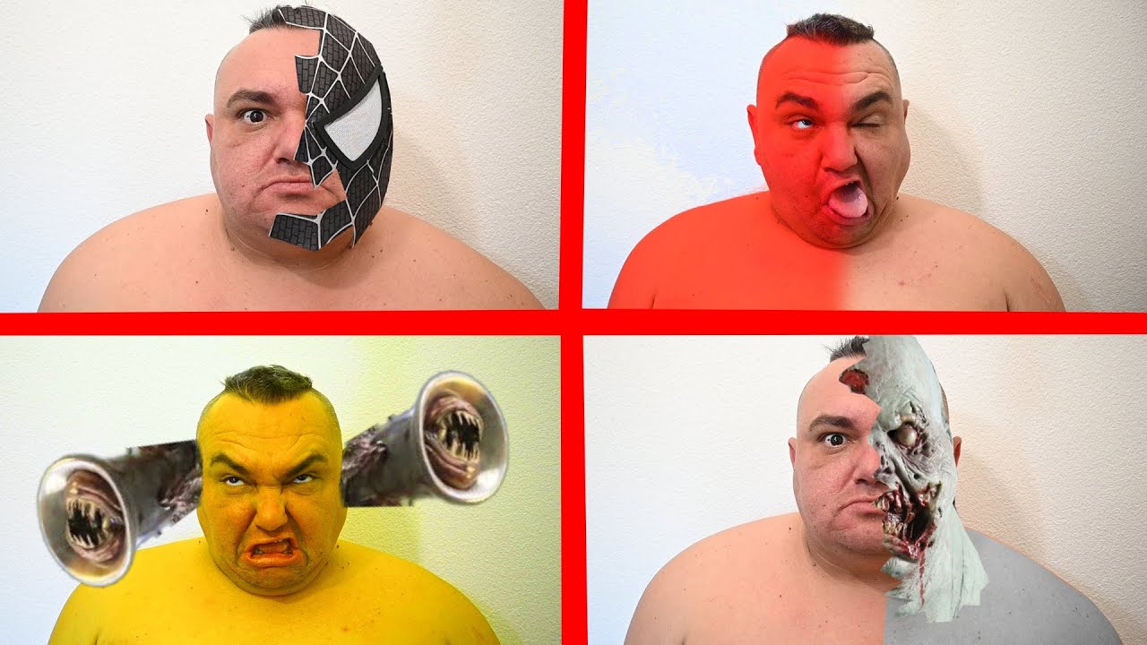 All Super Bad Guys Transformations - YouTube