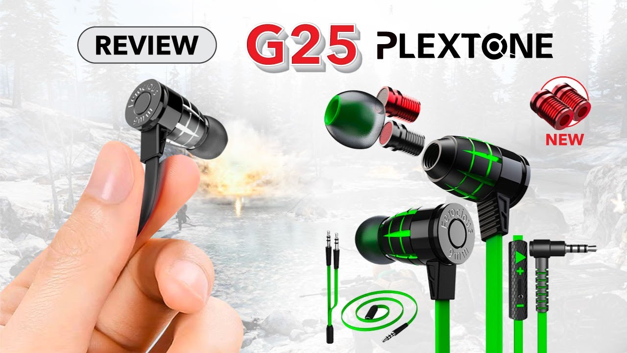 Tai nghe Gaming Plextone G25 có dây chất lượng cao. - YouTube