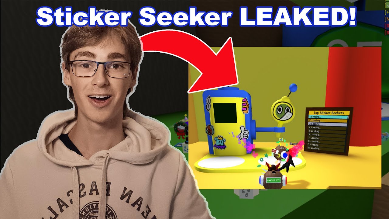 🔴 Sticker Seeker is LEAKED! | Beesmas 2023/2024 Waiting Room | Bee ...