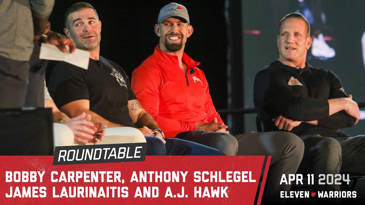 Bobby Carpenter, Anthony Schlegel, James Laurinaitis and A.J. Hawk ...