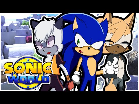 SONIC AND TANGLE AND WHISPER PLAY SONIC WORLD TANGLE BURPS A'LOT - YouTube