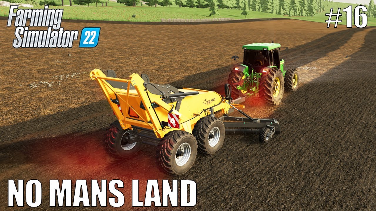CUTTING Grass & STONE PICKING! | FS22 No Mans Land Gameplay | Farming ...