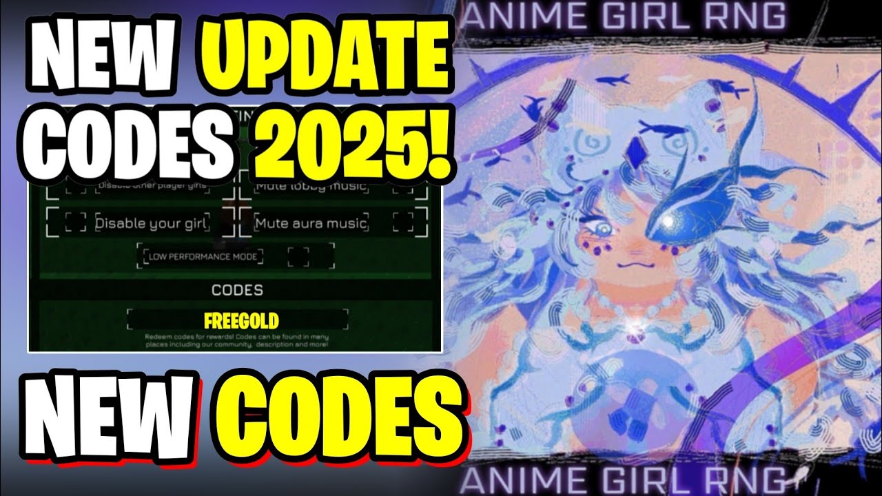 *NEW* ALL WORKING CODES FOR ANIME GIRL RNG IN 2025! ROBLOX ANIME GIRL ...