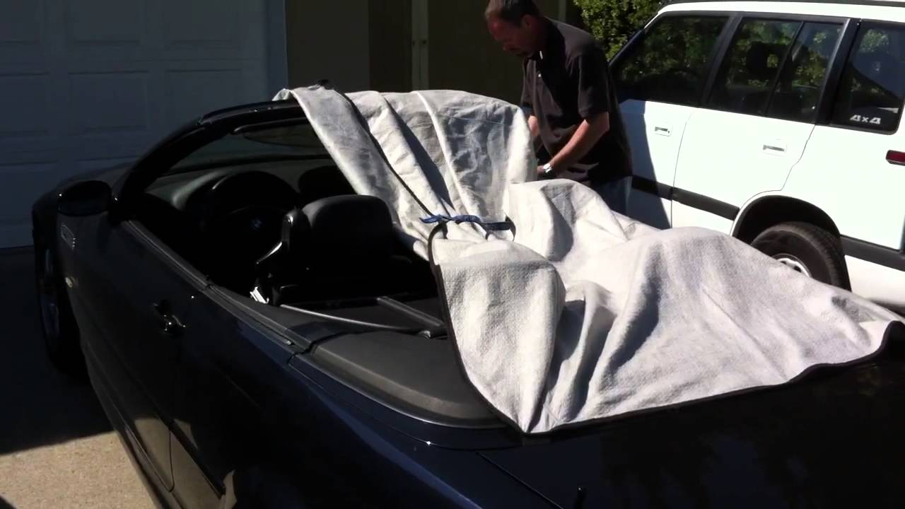 BMW Convertible Cover - YouTube