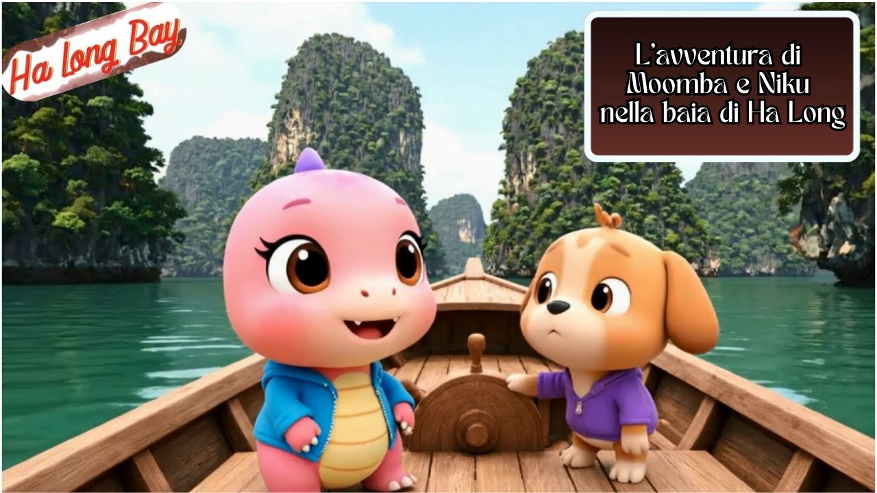 Italian | L'avventura di Moomba e Niku nella baia di Ha Long | Moomba ...